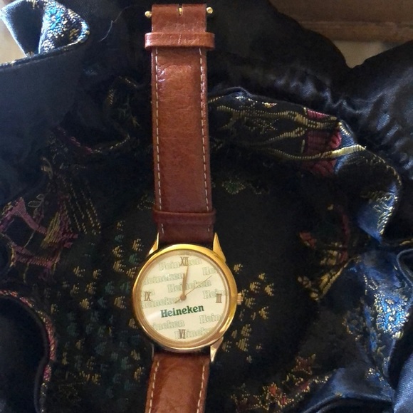 Accessories | Heineken Vintage Collectors Watch Water Resistant | Poshmark
